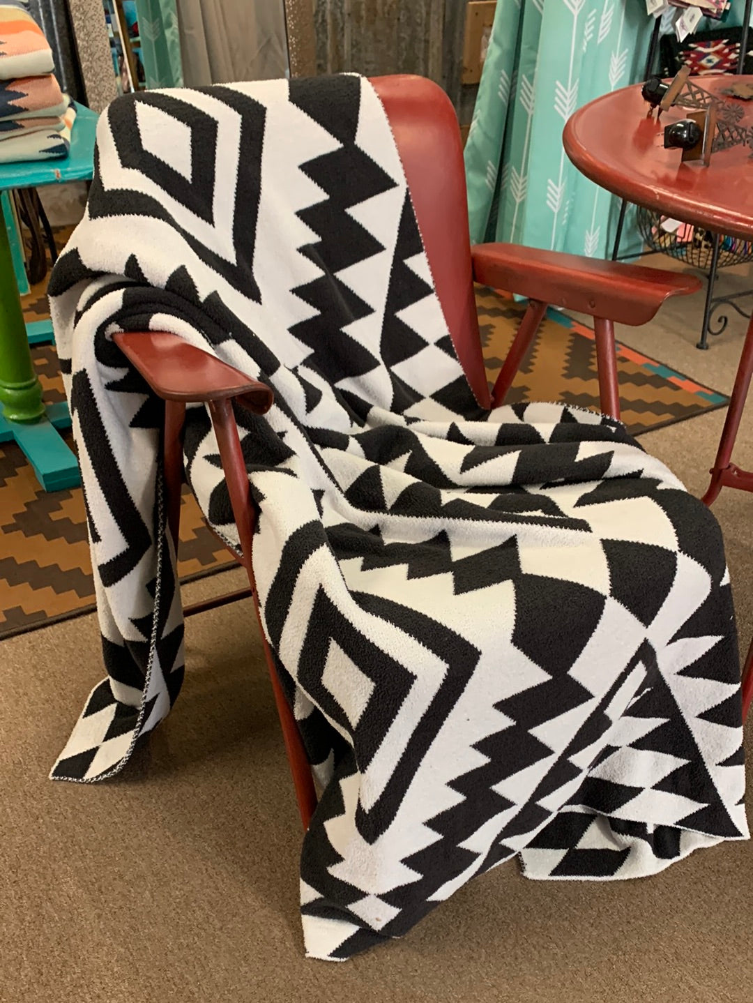 Aztec Luxe Blanket – Rockin A Design TX